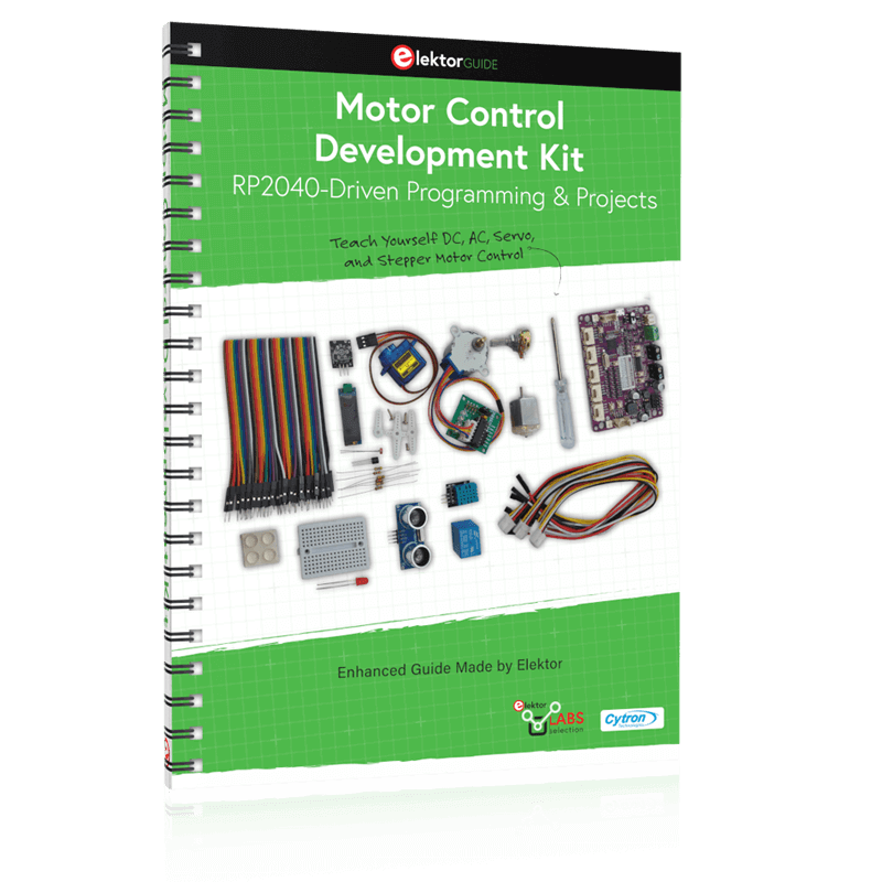 Elektor Motor Control Experiments Kit with Maker Pi RP2040